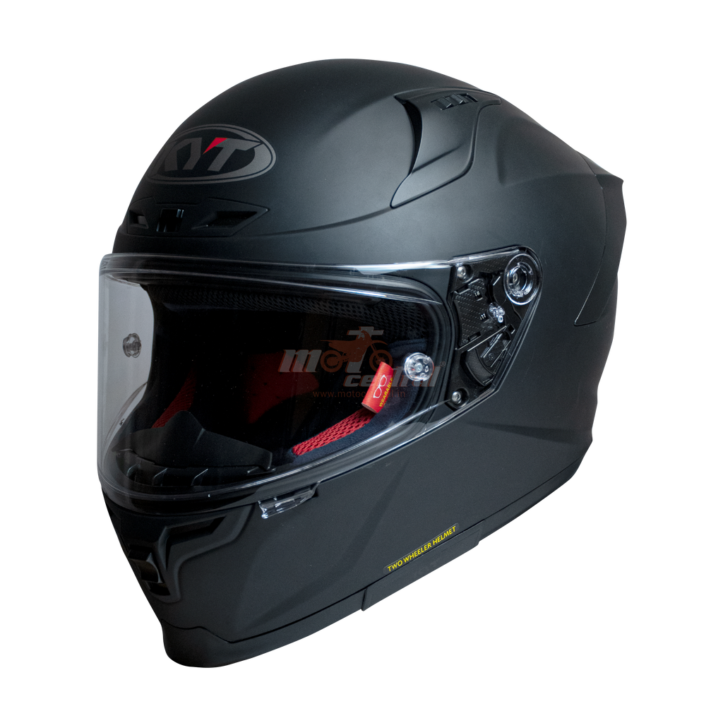 KYT Striker Plain Matt Black Helmet– Moto Central
