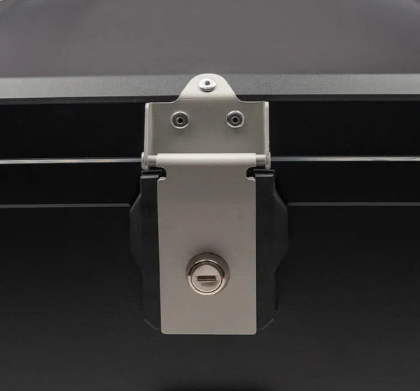 Zana Top Box 50 Litres Plastic R FLAT Black (ZI-TB-021)– Moto Central