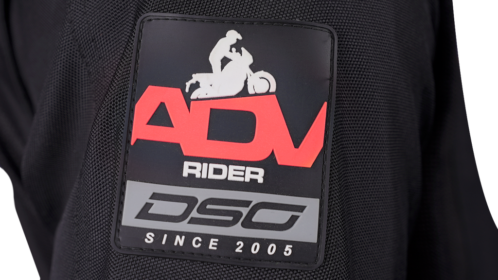 DSG ADV Riding Jacket Black Red– Moto Central