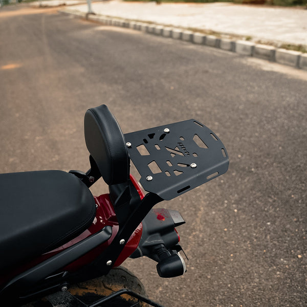 Moto Torque Harley Davidson X440 Back Carrier with Backrest (Black ...