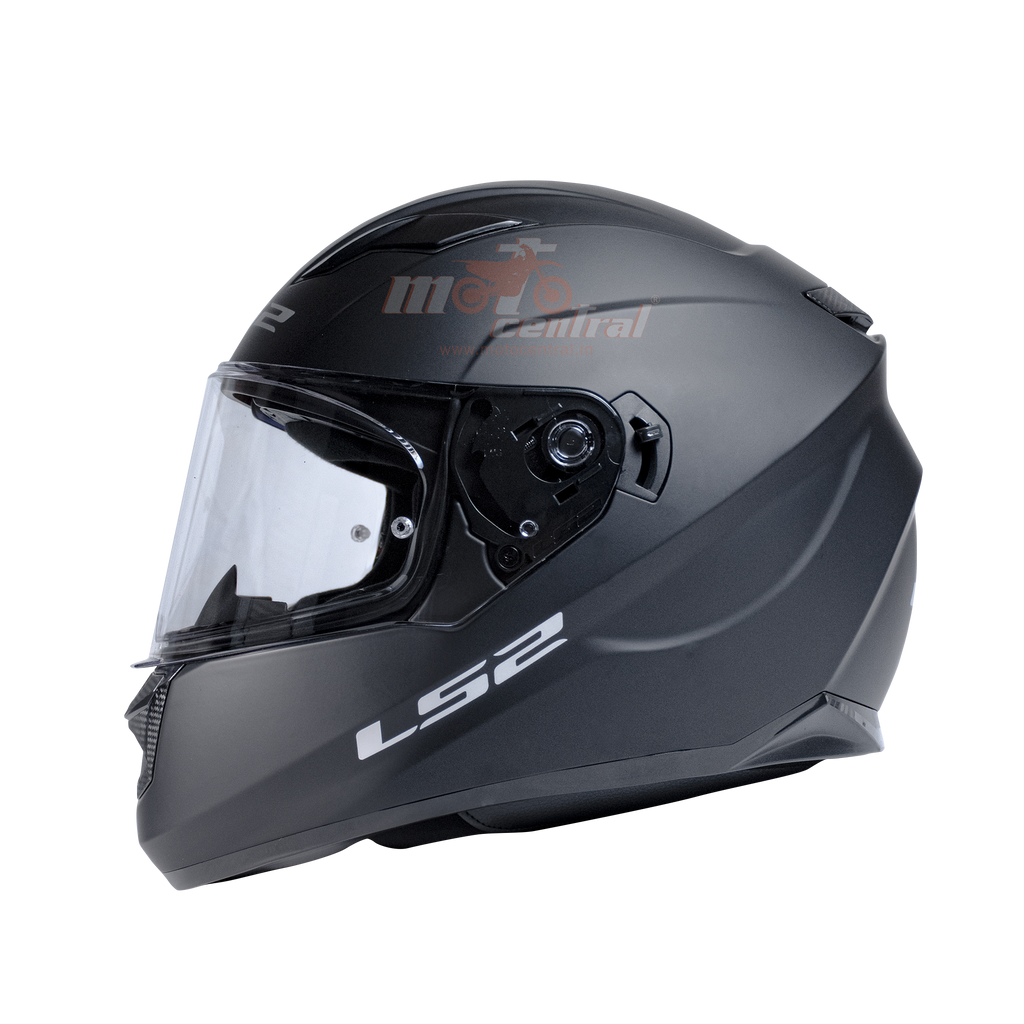 LS2 FF320 Stream Evo Solid Black Matt Helmet (D Ring)– Moto Central