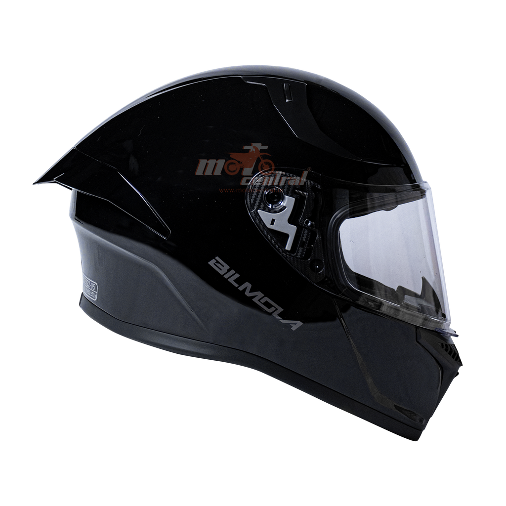 Bilmola Rapid RS Solid Gloss Black Helmet– Moto Central