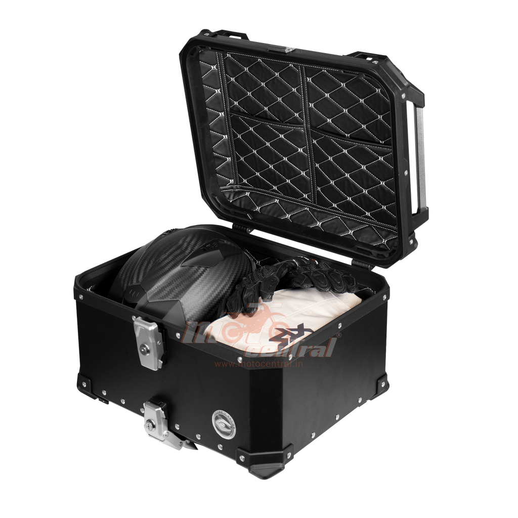 COOCASE Aluminum Top Case 55L Q5 (Black)– Moto Central