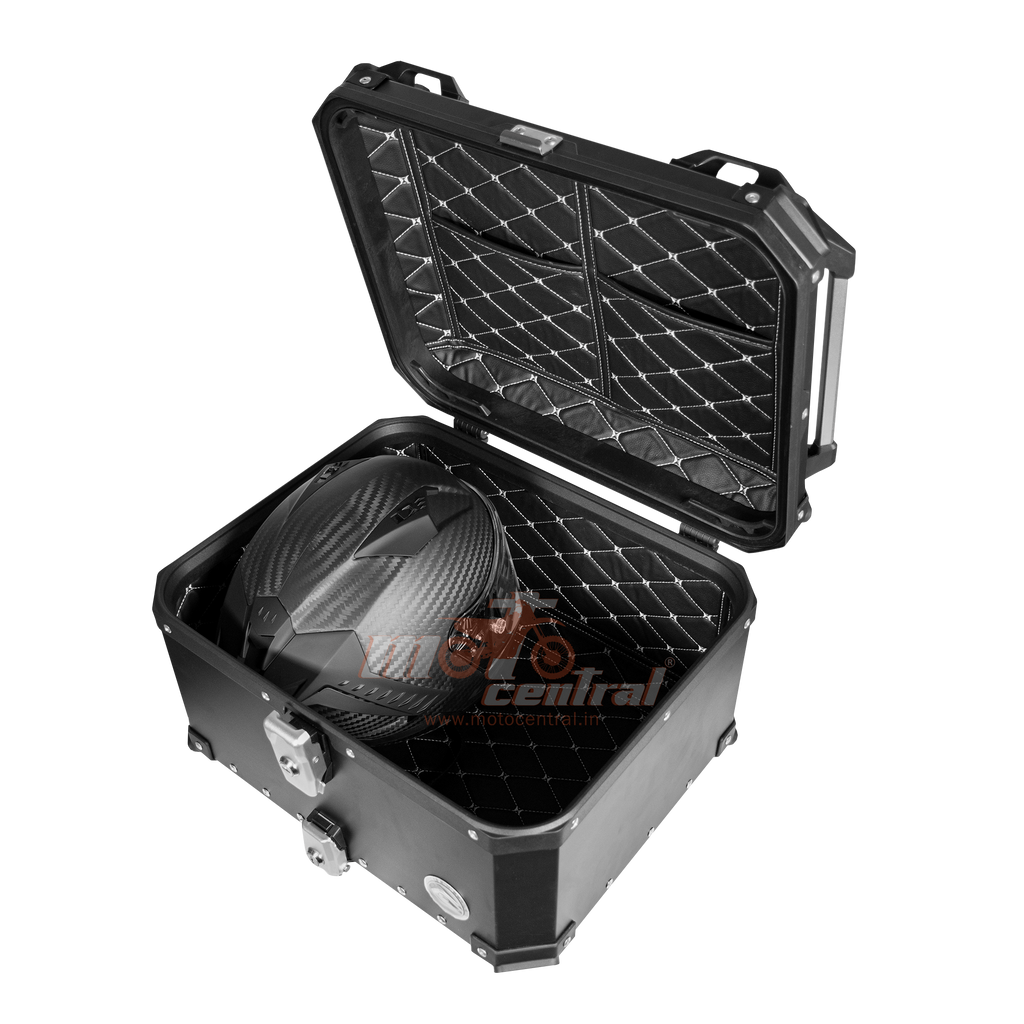 COOCASE Aluminum Top Case 55L Q5 (Black)– Moto Central