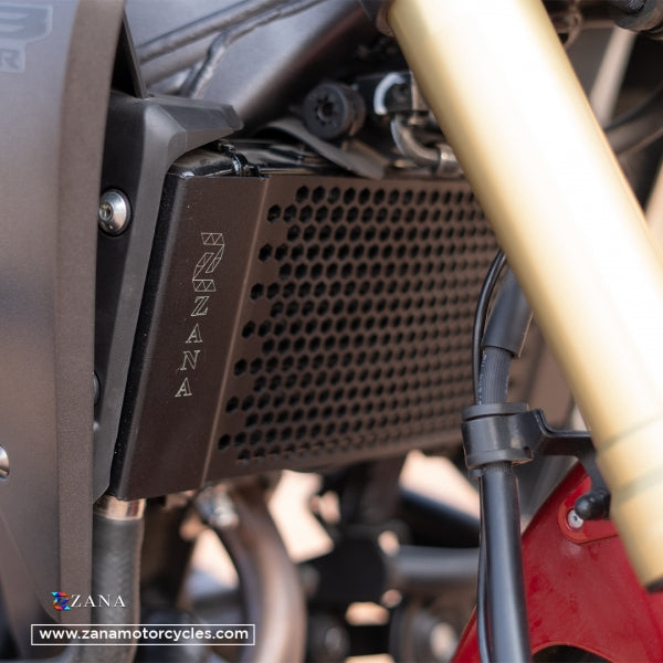 ZANA HONDA CB 300R RADIATOR GUARD HONEYCOMB BLACK (ZI-8246)– Moto Central