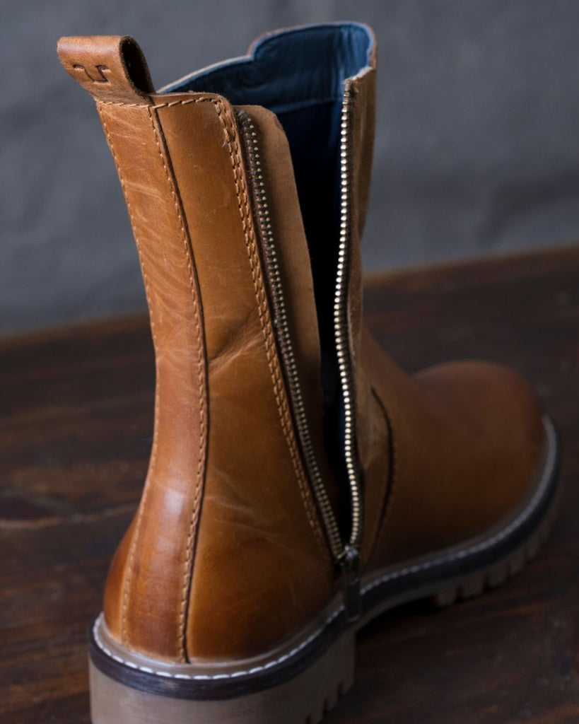 Trip Machine Boots Chelsea (Vintage Tan)– Moto Central