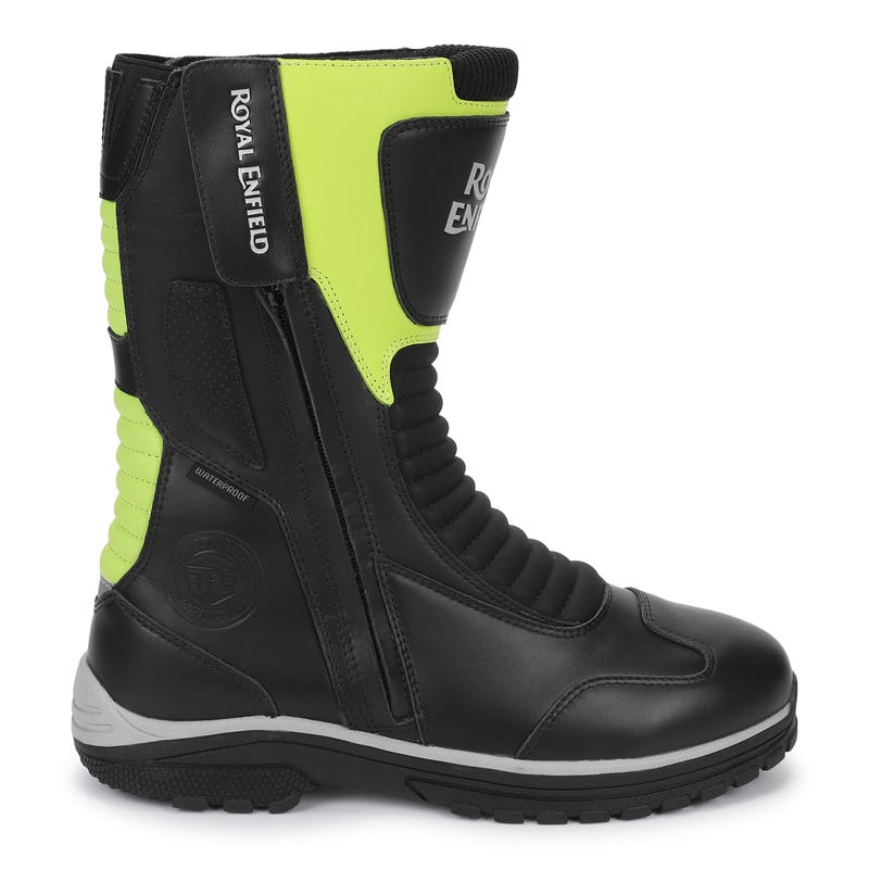 Royal Enfield E39 Mid Rise Riding Boots (Neon Green)– Moto Central
