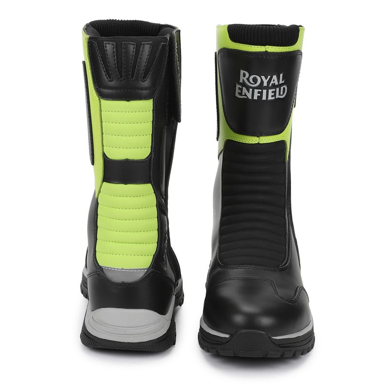 Royal Enfield E39 Mid Rise Riding Boots (Neon Green)– Moto Central
