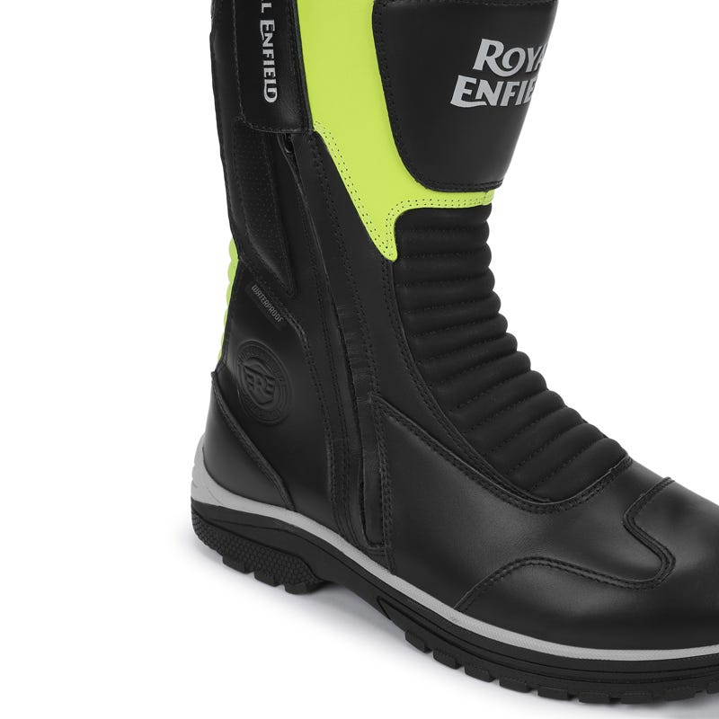 Royal Enfield E39 Mid Rise Riding Boots (Neon Green)– Moto Central