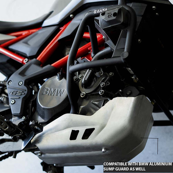 ZANA BMW G310 GS LOWER ENGINE GUARD WITH PUCK BLACK (ZI-8158)– Moto Central