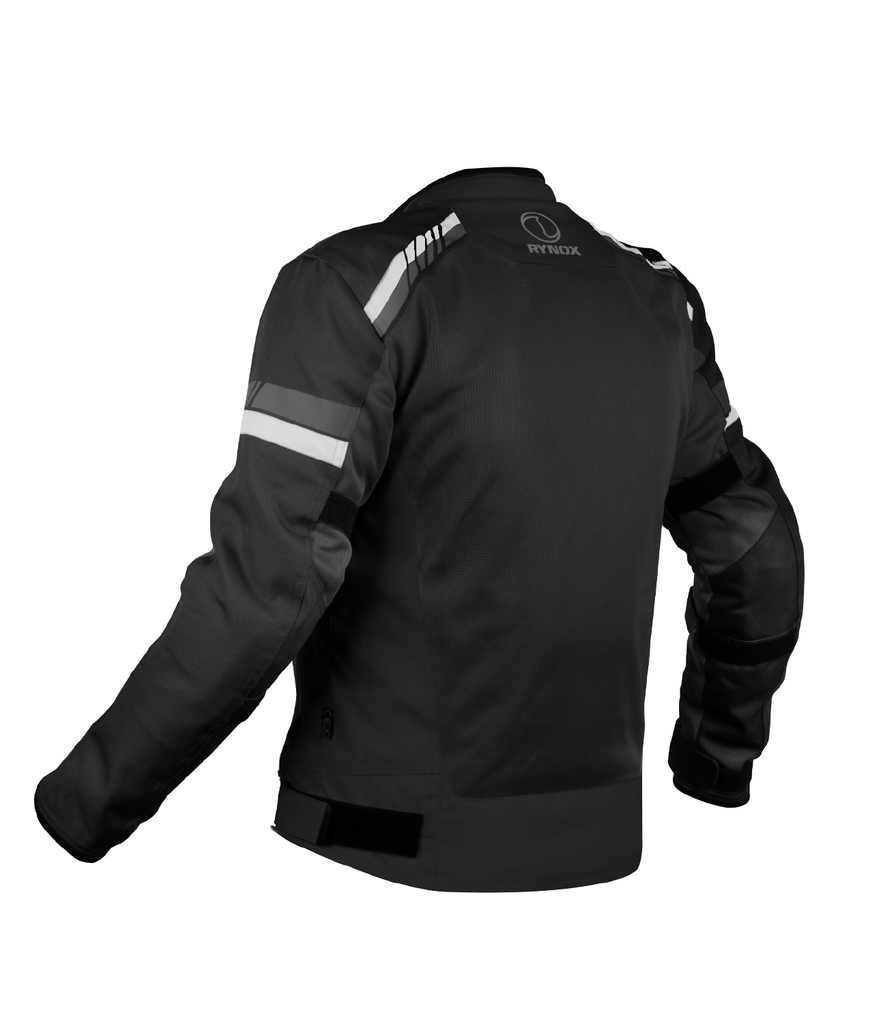 Rynox Air GT 4 Riding Jacket (Black White)– Moto Central