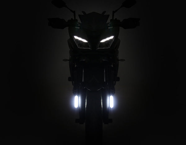 DENALI DRL Daytime Running Light With Waterproof Flush Mounting Kit Wh ...