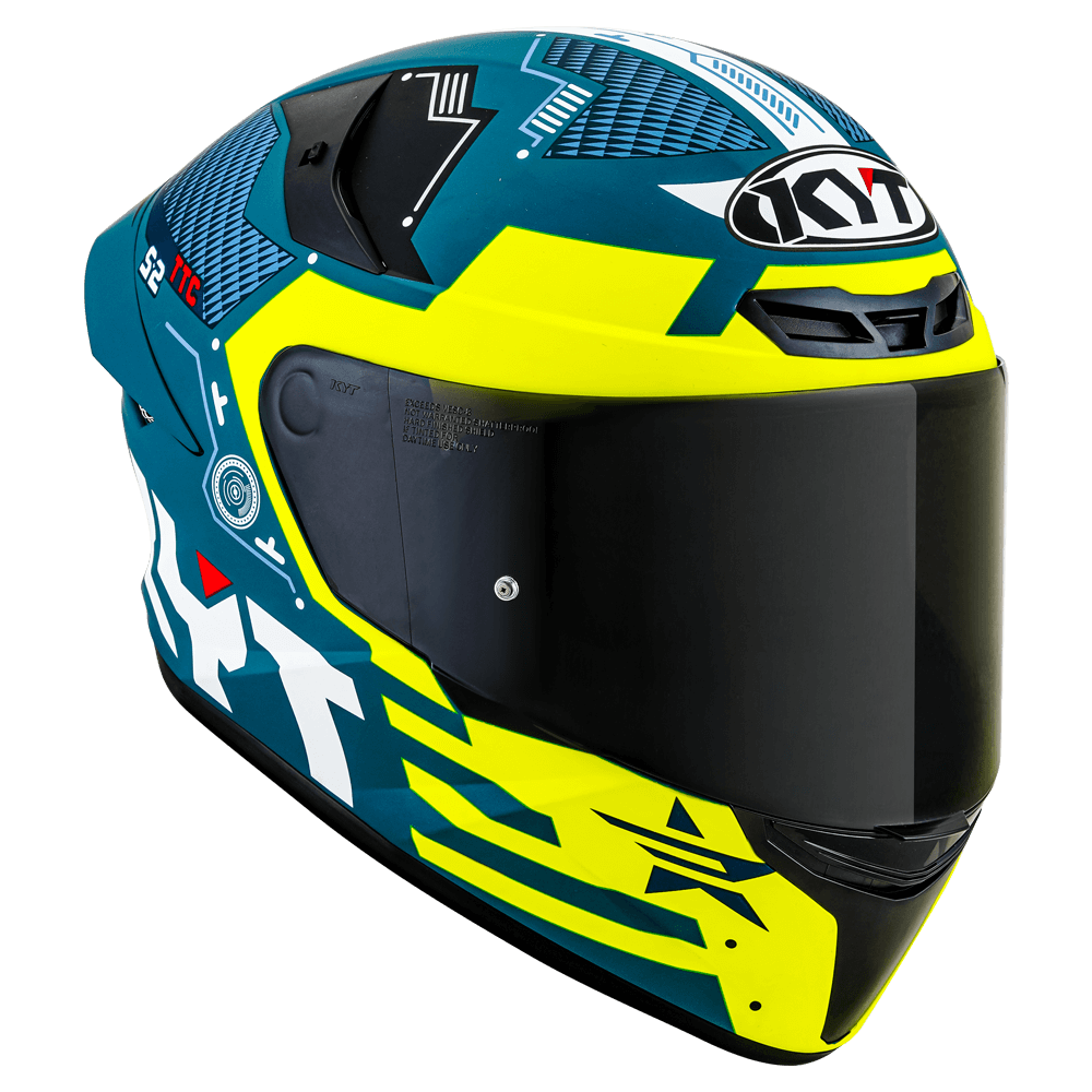 KYT TT Course Fuselage Matt Yellow Helmet– Moto Central