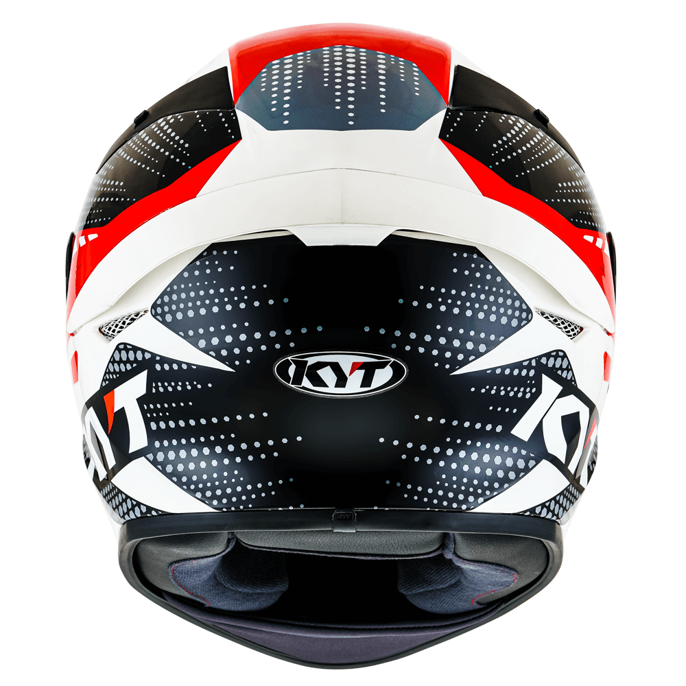 KYT TT Course Gear Gloss Black Red Helmet– Moto Central