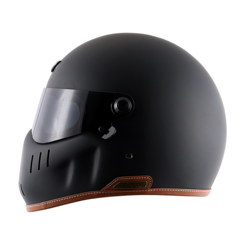 AXOR Retro Rogue Dull Black Helmet– Moto Central