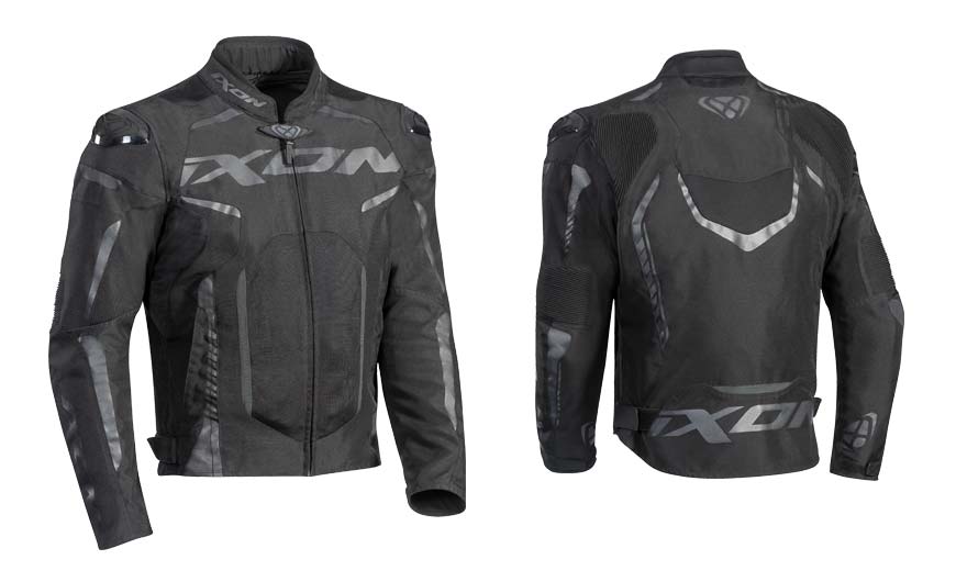 IXON GYRE TEXT JACKETS (BLACK WHITE)– Moto Central