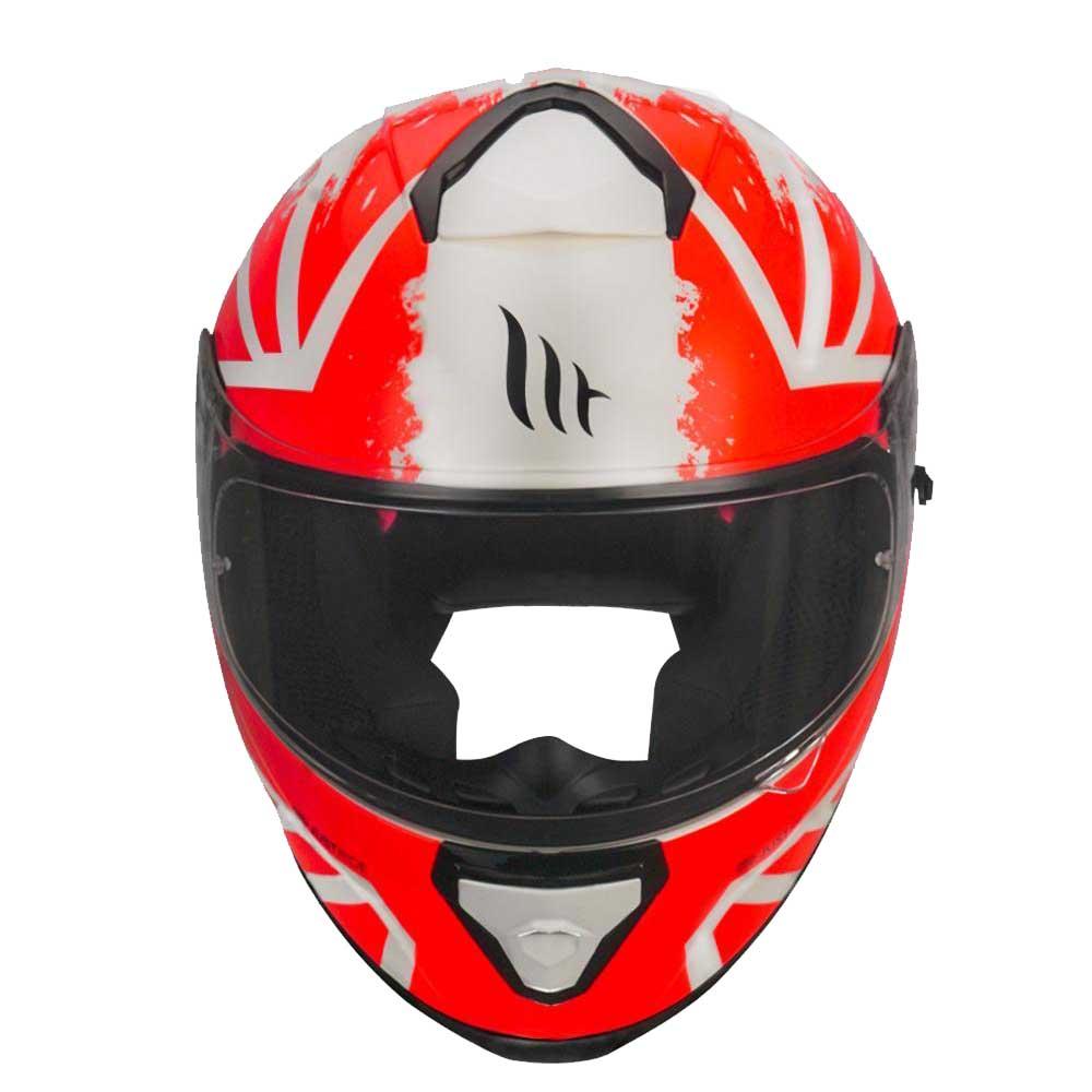 MT THUNDER 3 SV Kuffner Gloss Fluro Orange Helmet– Moto Central