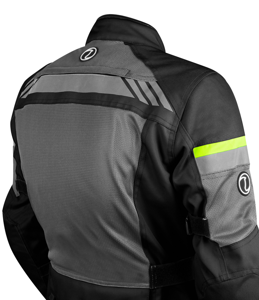 Rynox Stealth Air Pro Riding Jacket (Black Fluro Yellow)– Moto Central