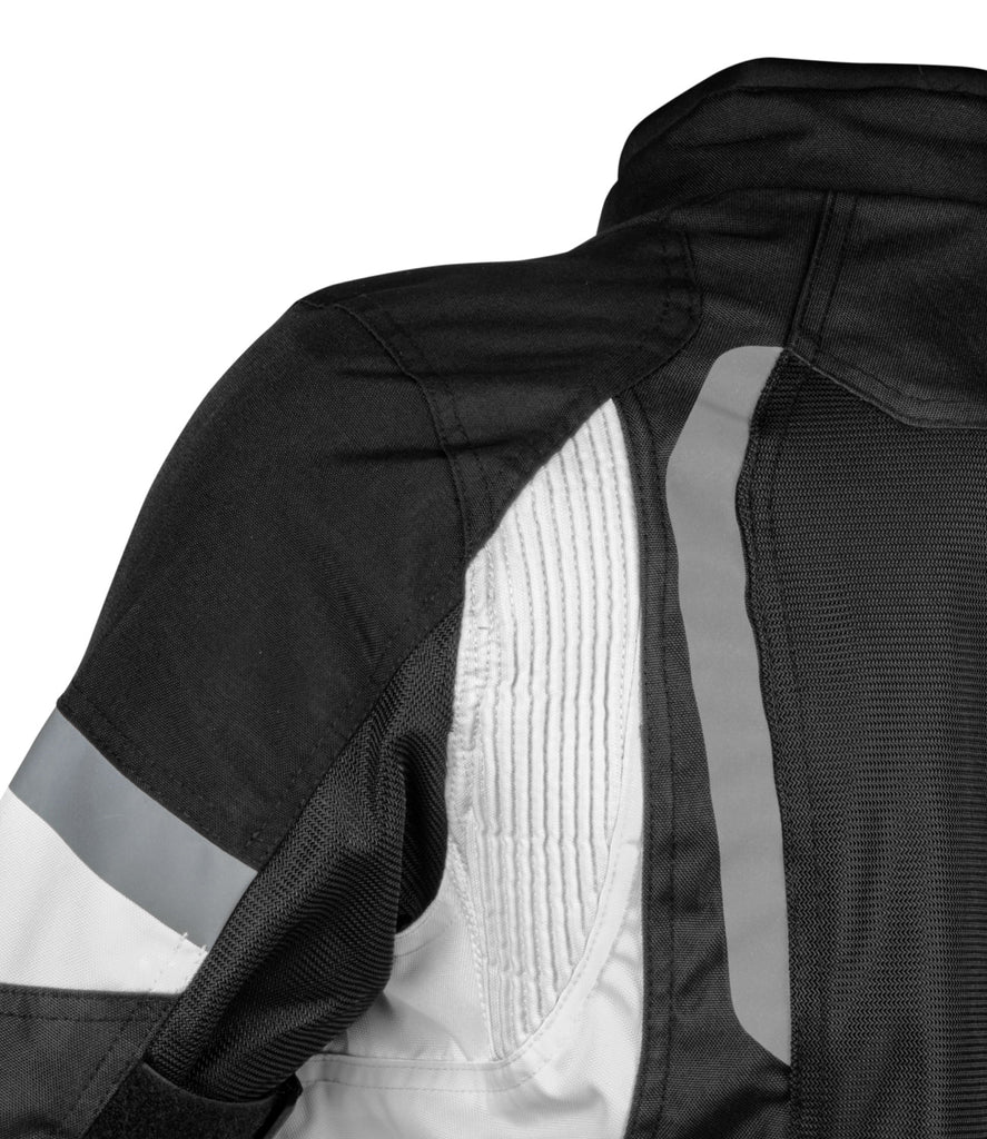 Rynox Tornado Pro 4 Riding Jacket Black White– Moto Central