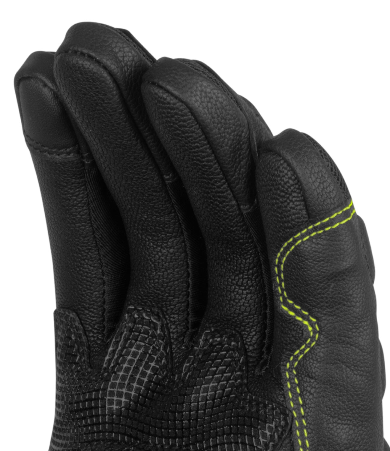 Rynox TORNADO PRO 3 CE Certified Motorcycle Riding Gloves (Black Hi Viz ...