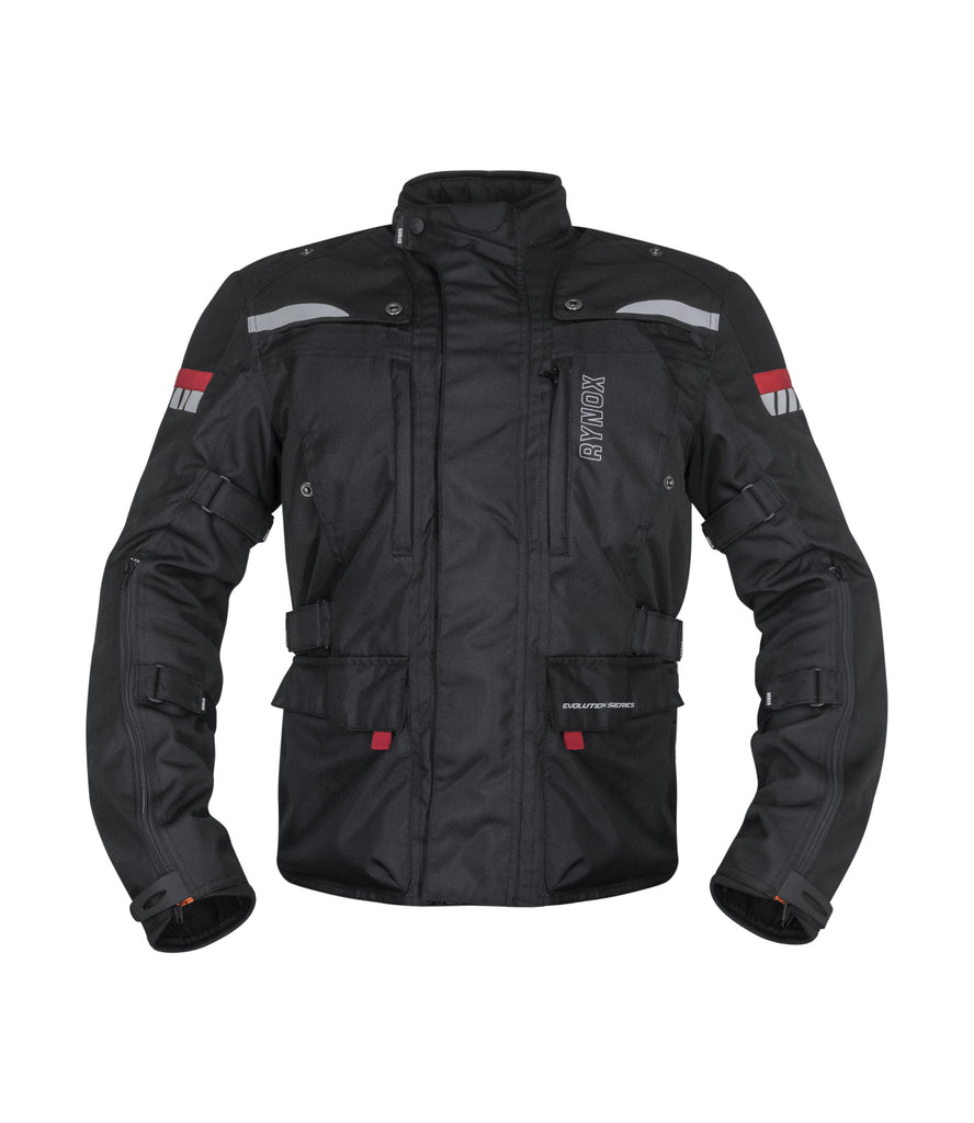 Rynox Stealth Evo v3 Riding Jacket Black– Moto Central