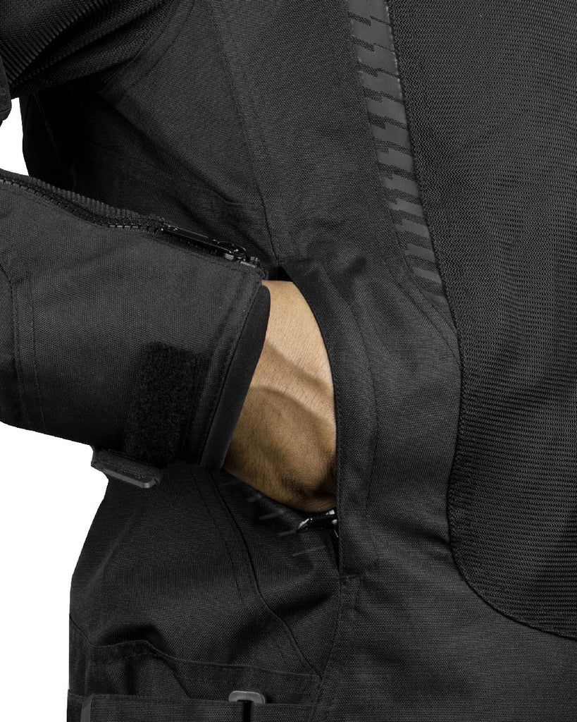 Rynox Tornado Pro 4 Riding Jacket (All Black)– Moto Central