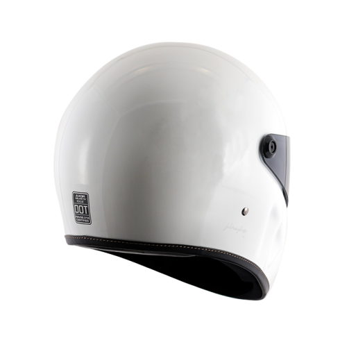 AXOR Retro Rogue White Helmet– Moto Central