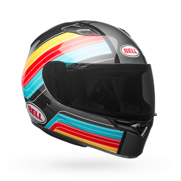 Bell Qualifier Commander Blue-Red-Yellow Helmet– Moto Central