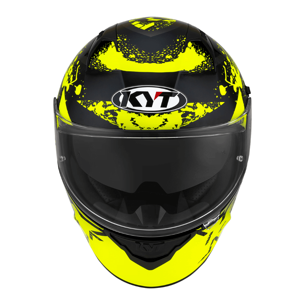 KYT NFR Neutron Yellow Gloss Helmet– Moto Central