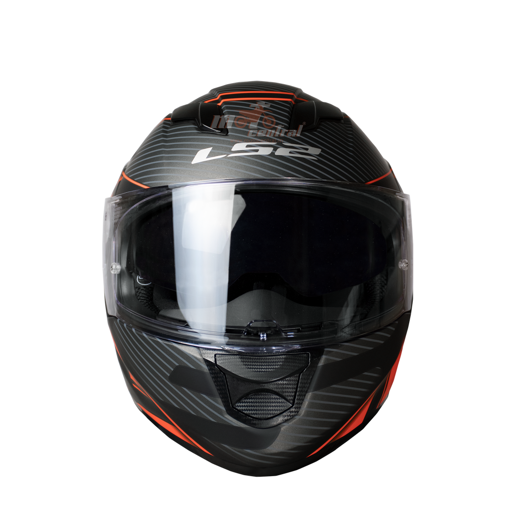 LS2 FF320 Stream Evo Level Black Red Gloss Helmet– Moto Central