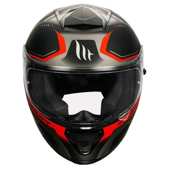MT THUNDER 3 SV Turbine Matt Black Red Helmet– Moto Central