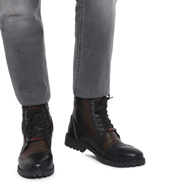 Royal Enfield Platoon Riding Boots (Dark Olive)– Moto Central