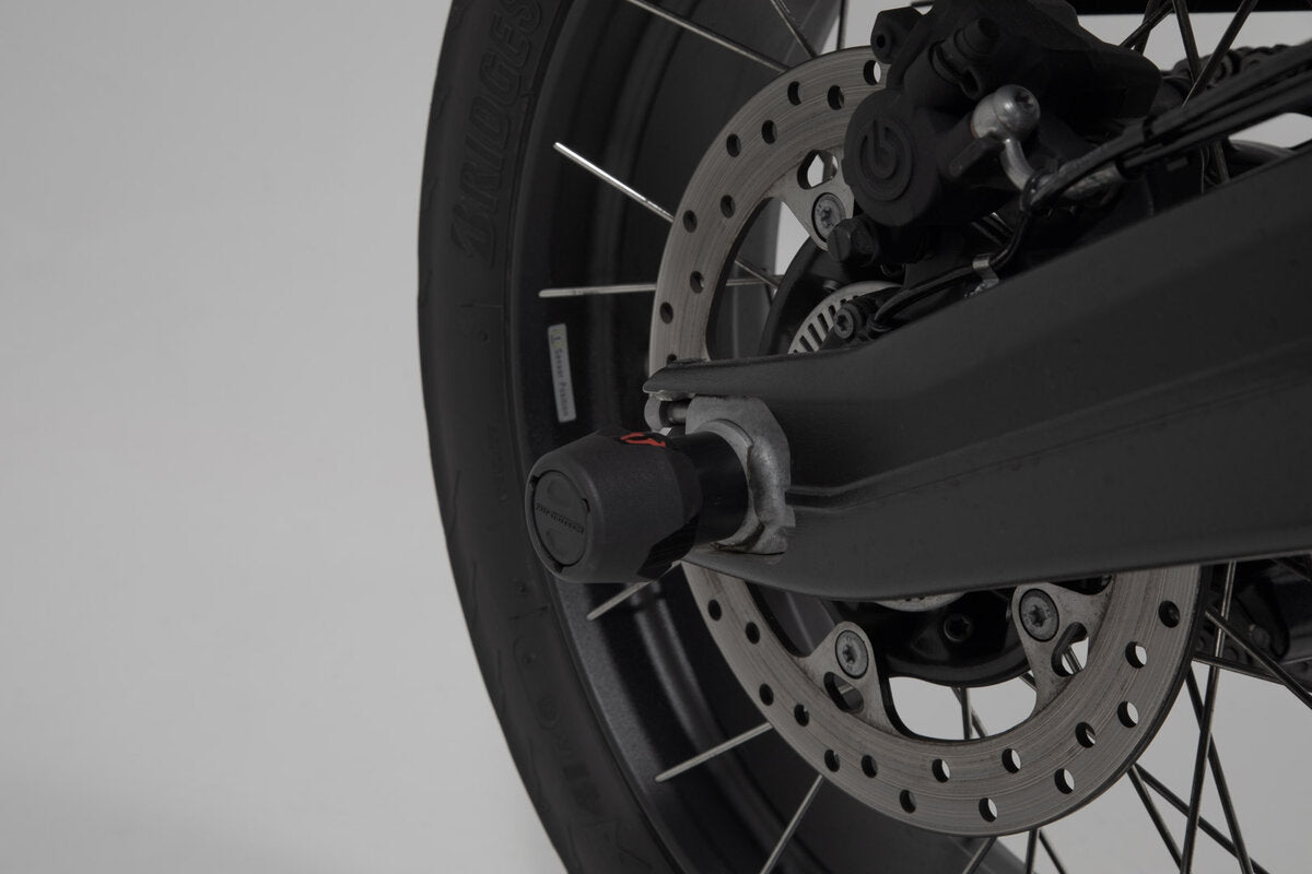 SW Motech Rear Swingarm Sliders for BMW F750GS / F850GS / F900R / F900 ...