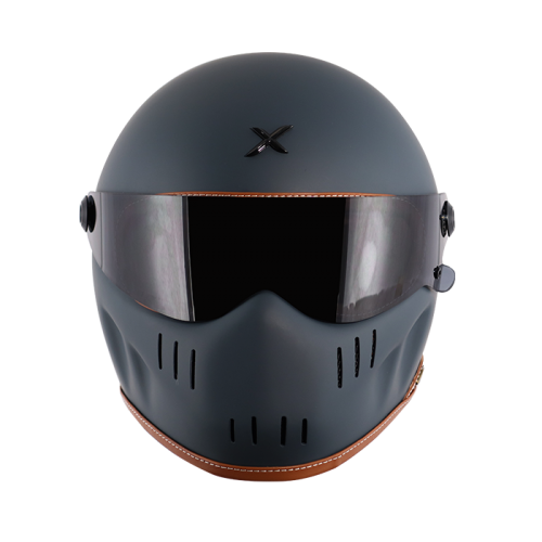 AXOR Retro Rogue Dull Slate Helmet– Moto Central