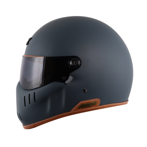 AXOR Retro Rogue Dull Slate Helmet– Moto Central