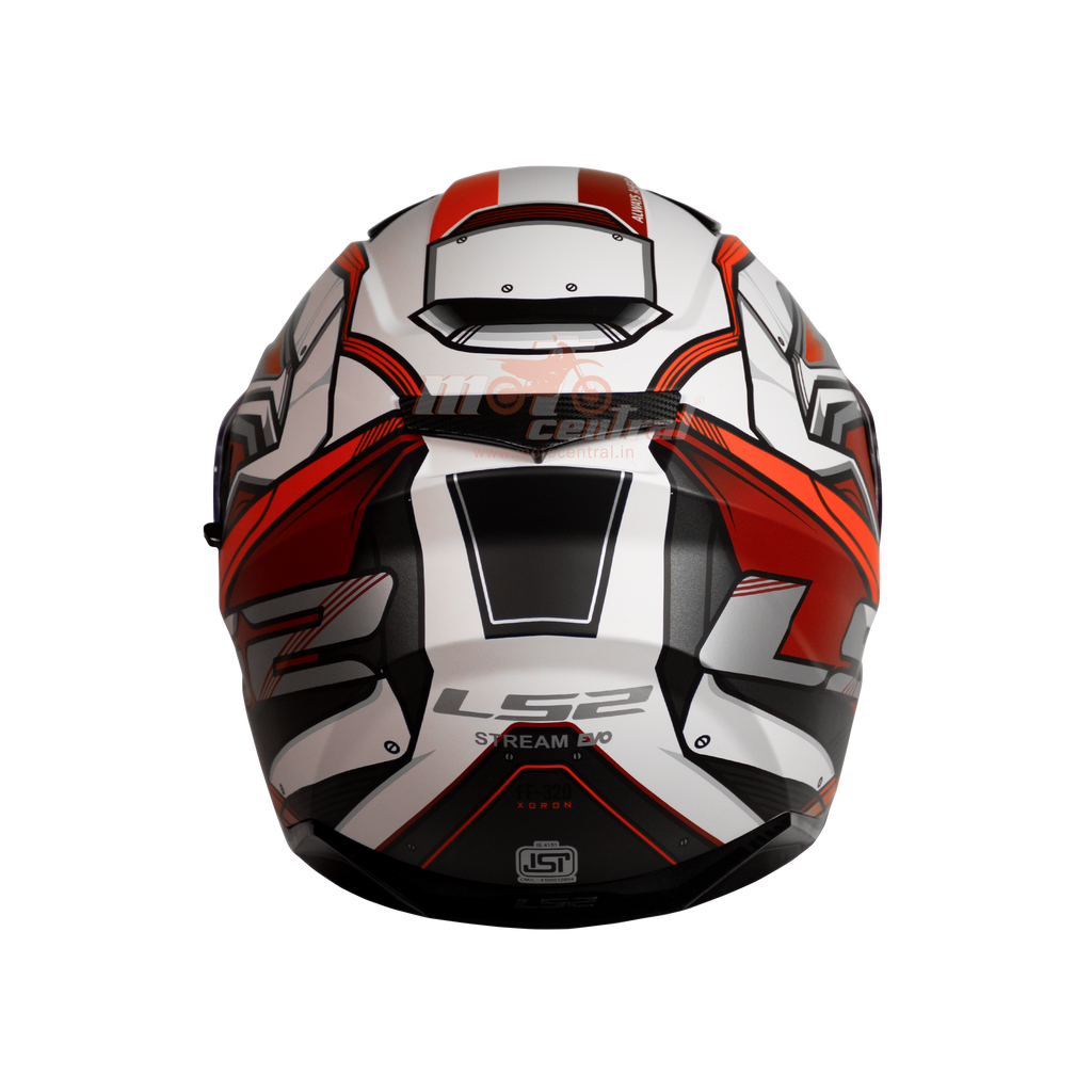 LS2 FF320 Stream Evo Xdorn White Red Matt Helmet– Moto Central