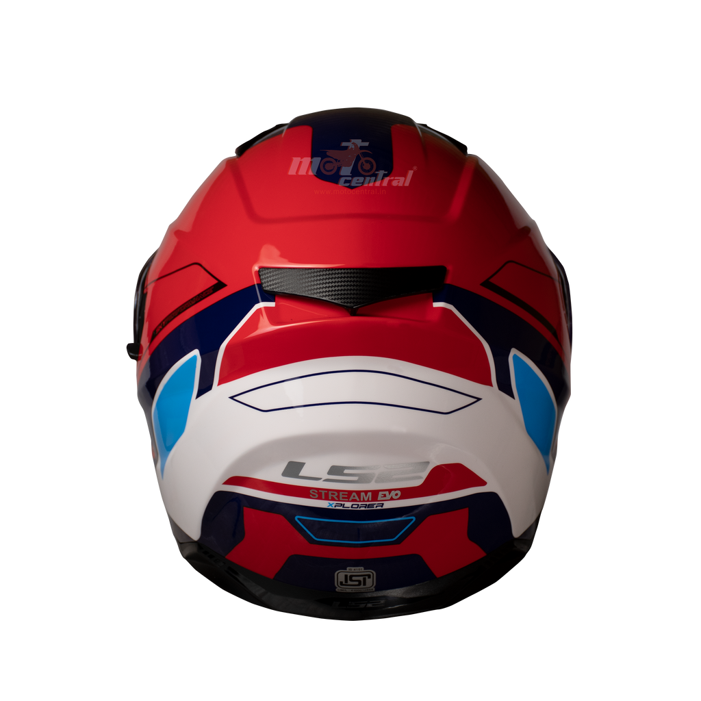 LS2 FF320 Stream Evo Xplorer White Red Matt Helmet– Moto Central